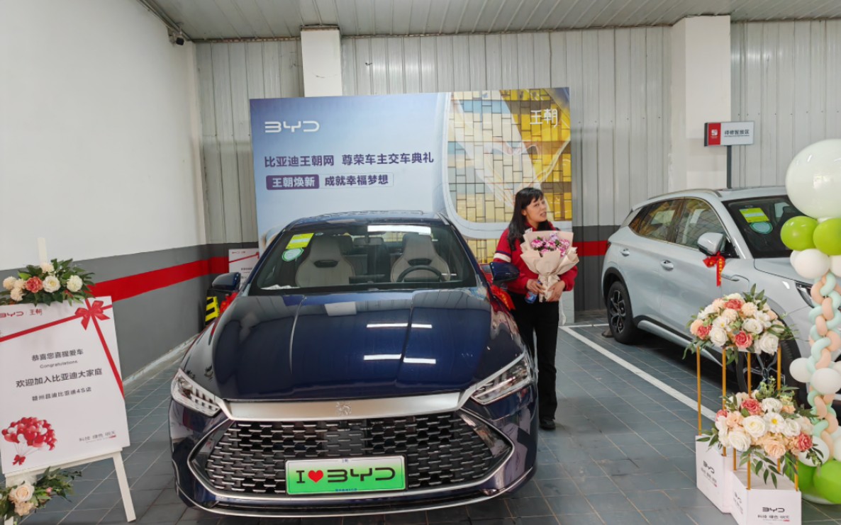 你要看的,比亚迪秦plus dmi 冠军版,墨玉蓝配色,来啦