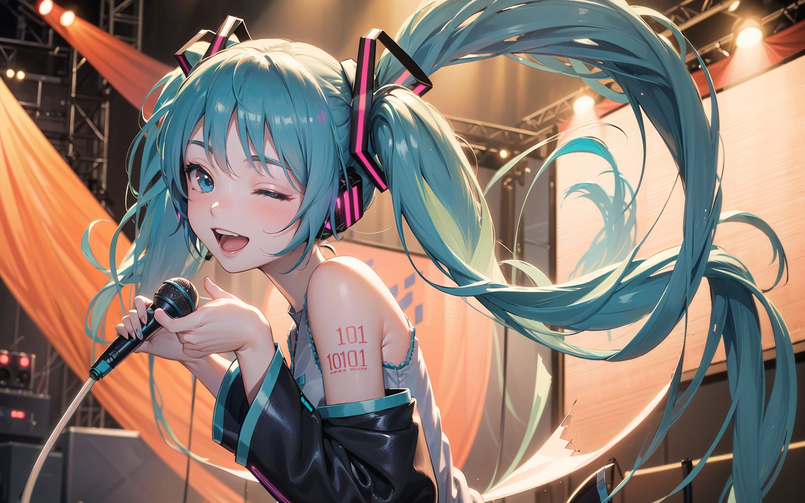 【AI绘画/ミクの日】 世界第一的公主殿下!