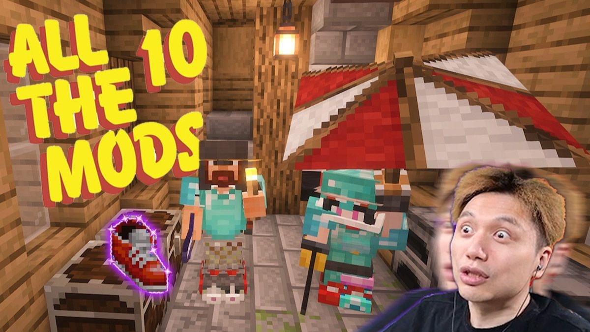 排行榜第一 我的世界 ATM10整合包 双人生存试玩_我的世界