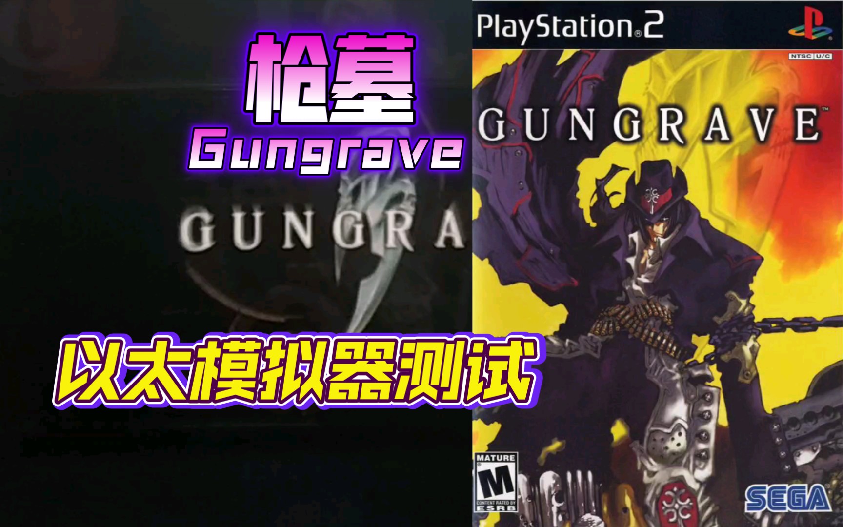 PS2以太 模拟器AetherSX2 枪墓 金手指测试