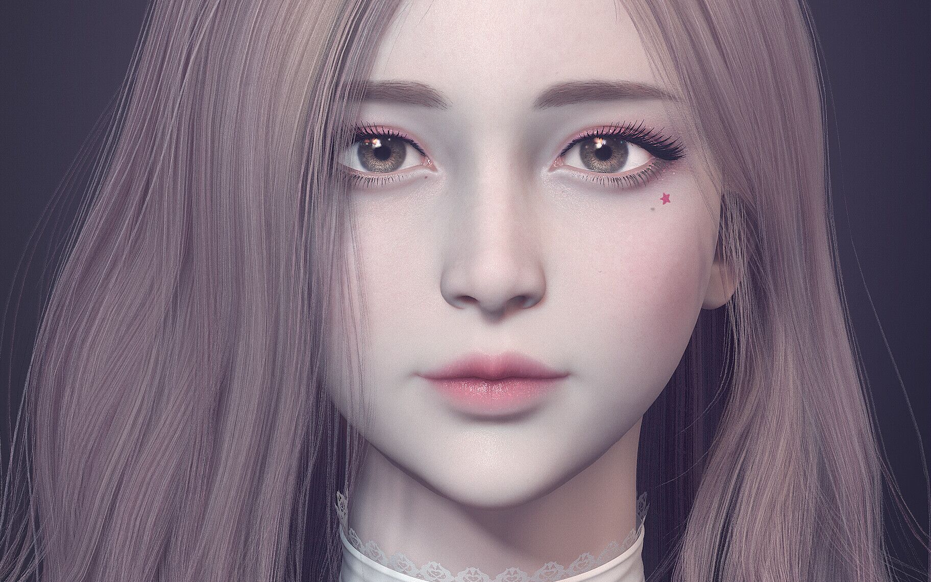 zbrush可爱女孩模型全流程制作!