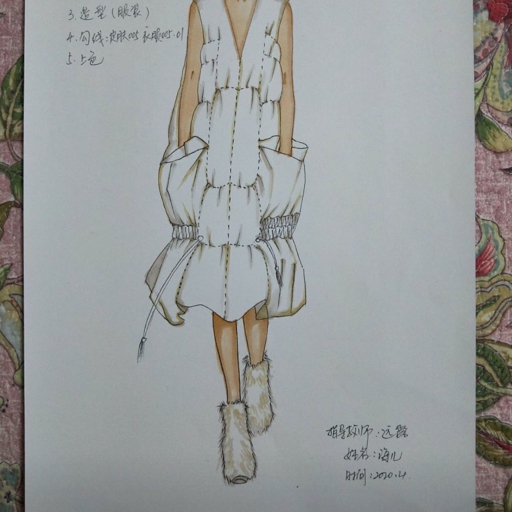 远露手绘服装设计 