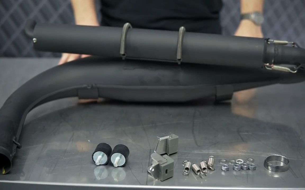 Rotax 125 MAX Evo官方介绍(9/10)-排气管安装