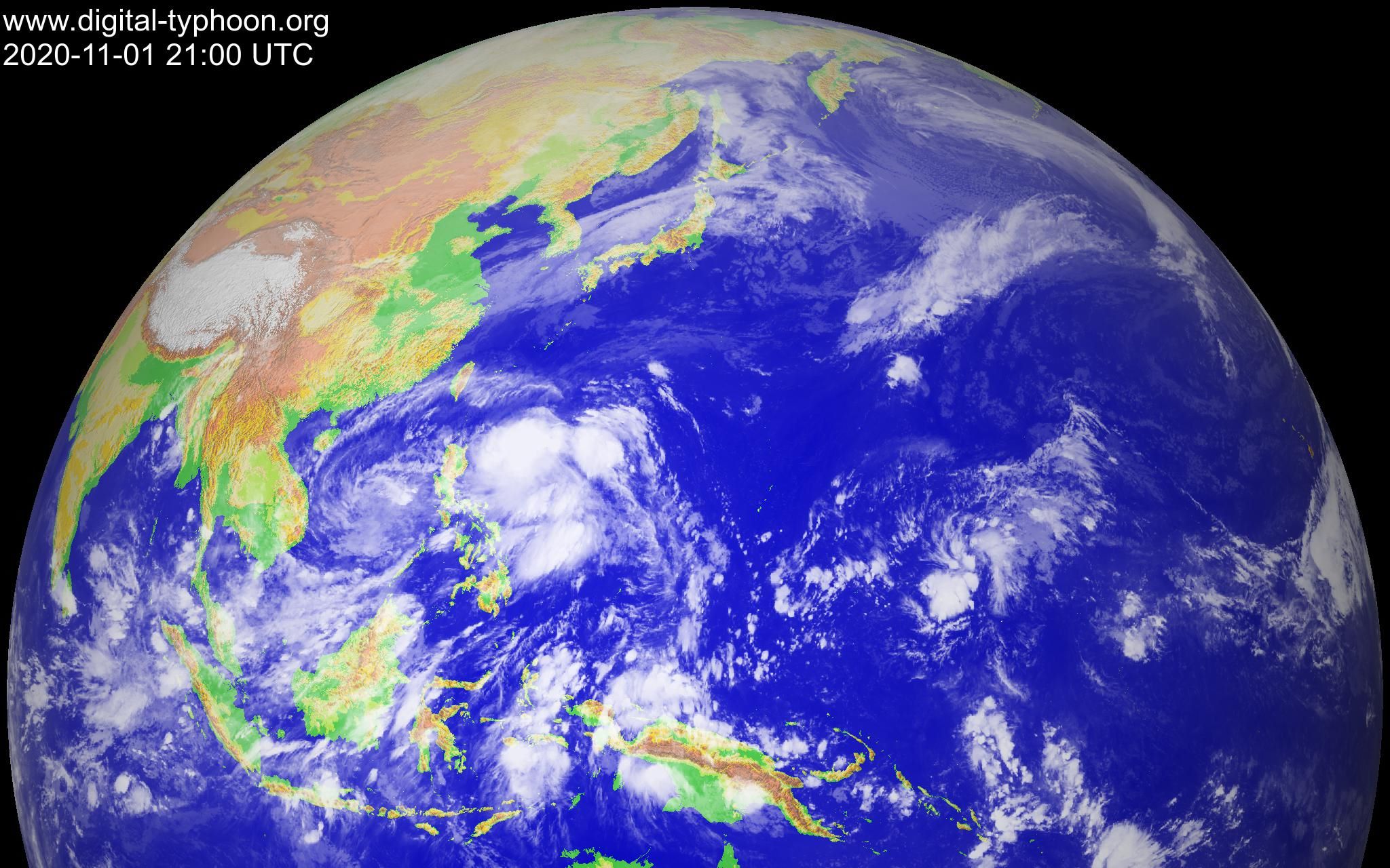 2020年上半年卫星云图