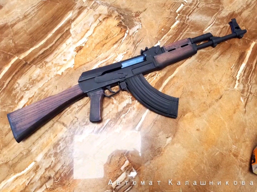 AK47手工模型制作