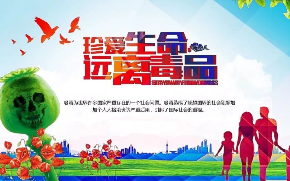 国际禁毒日知识宣传(2023)(40分钟)