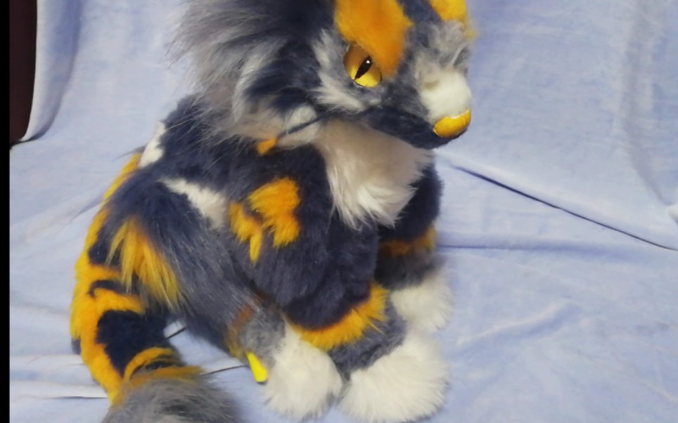 【兽设玩偶】又帅又憨的大狗狗不来吸爆吗!超大可动兽偶展示