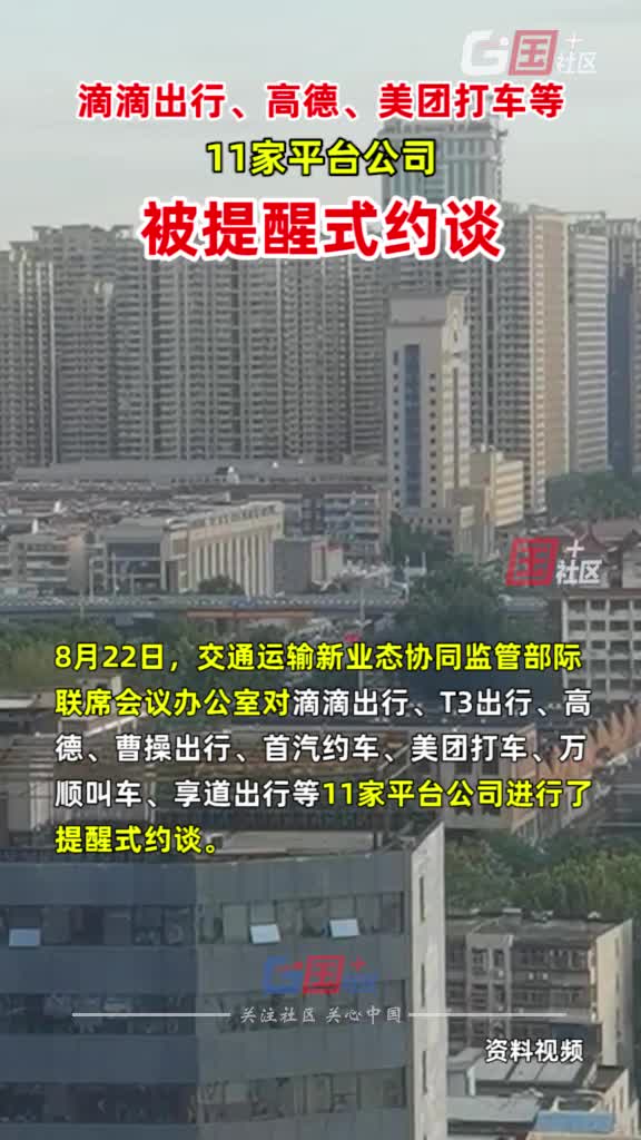 ...运输新业态协同监管部际联席会议办公室对滴滴出行、T3出行、高德...