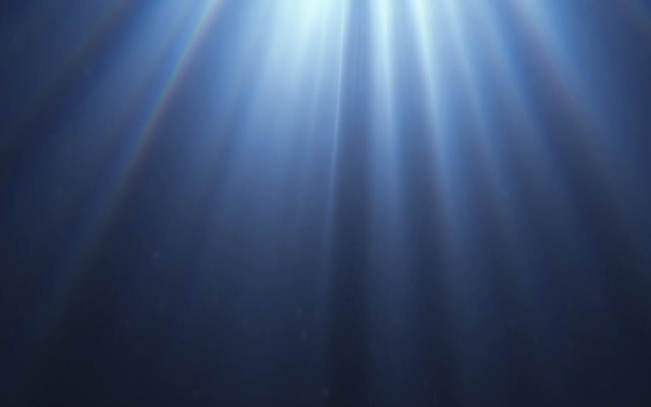 木木字幕组 C4D快速小教程:如何建立一个闪闪发光的水下世界