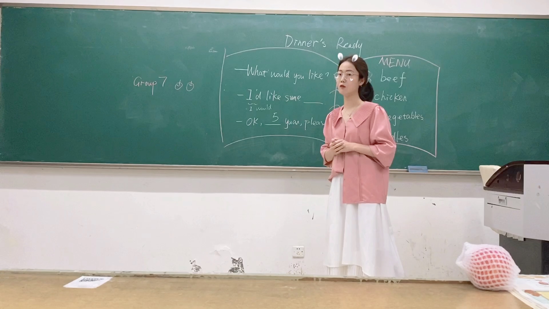 教师招聘面试 小学英语试讲真题 Unit5 Dinner's ready 词汇课