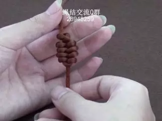 龙结中国结编织基本结教程凤尾结高清视频