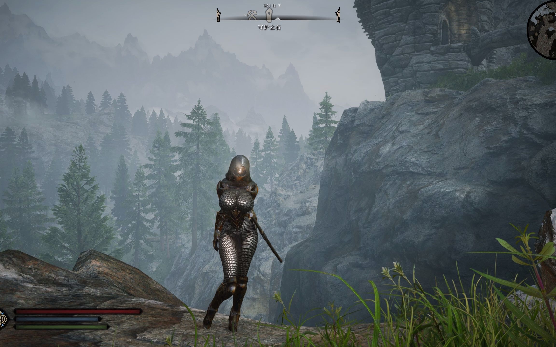 ...自己必装MOD-Skyrim Outfit System Revived服装幻化MOD_上古卷轴