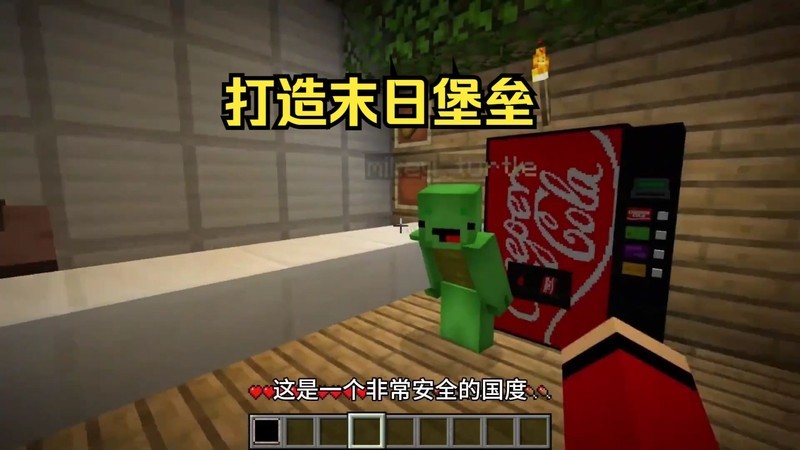 我的世界:大批僵尸入侵,看我们如何打造末日堡垒!