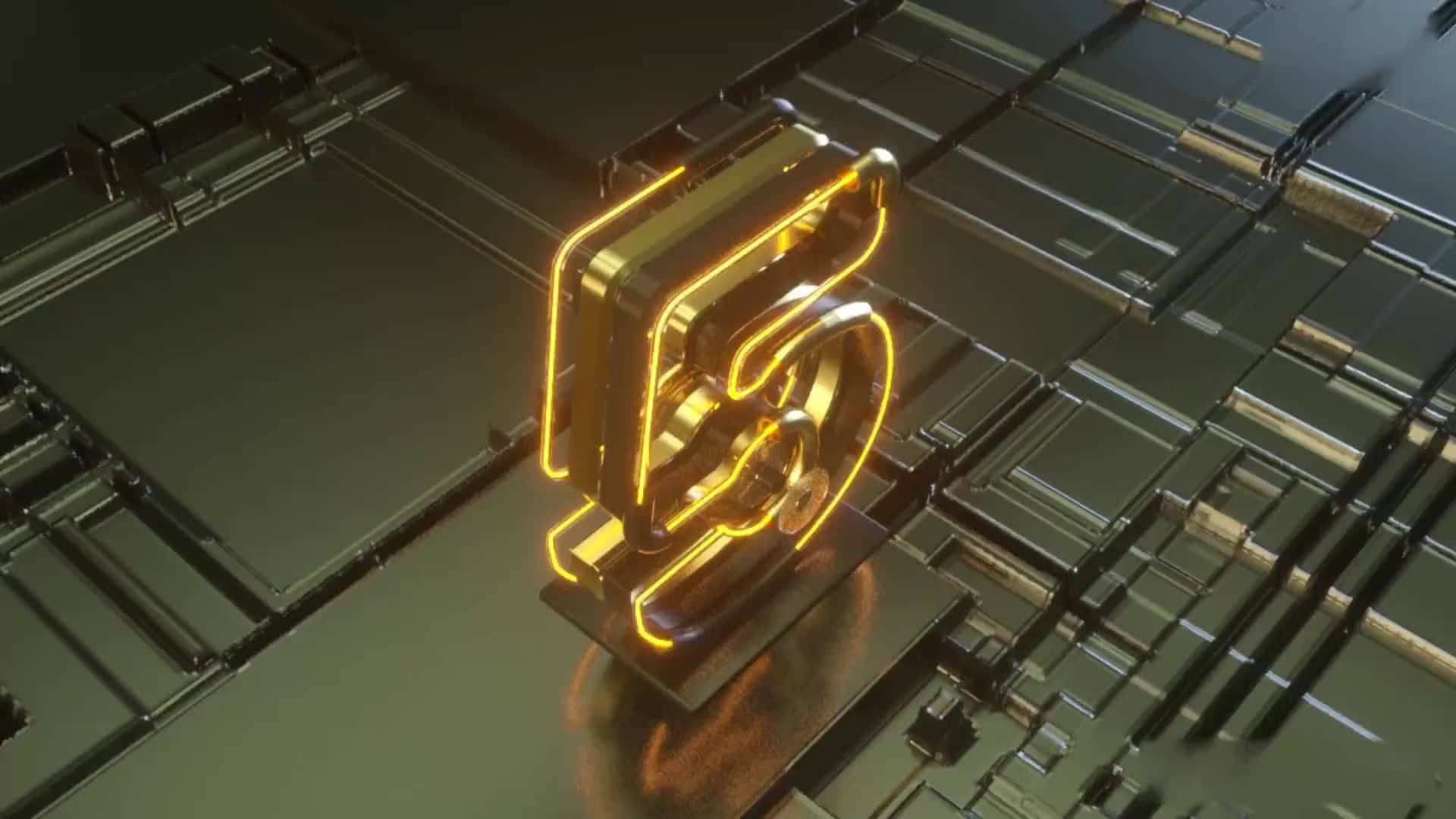 炫酷科技创新片头ae模板视频特效素材