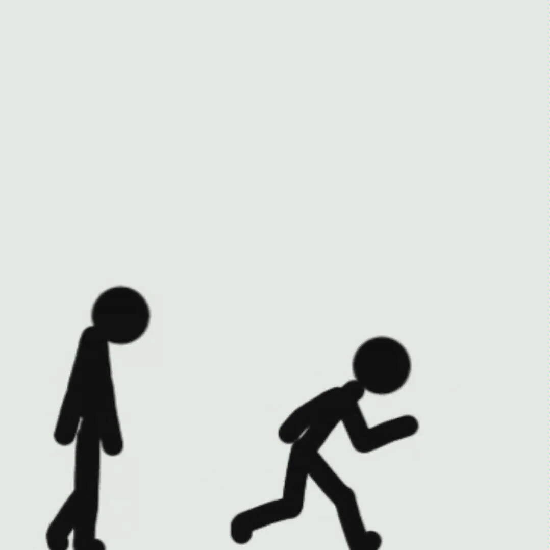 【火柴人动画】火柴人走路循环6分钟 非 常 助 眠(