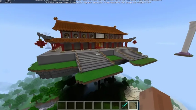我的世界自制mod:一键生成迪哥的经典建筑