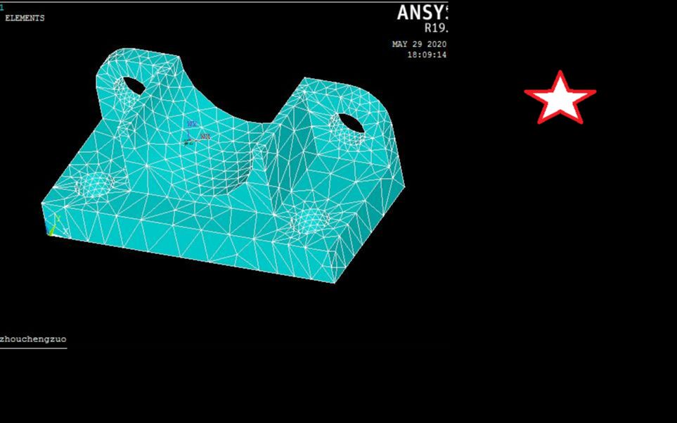 ansys19.0轴承座有限元分析教程 mechanical傻瓜式教学