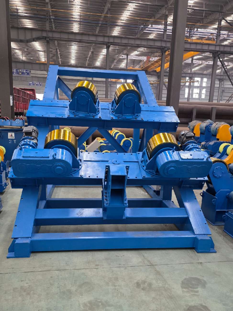 这种滚轮架你见过吗