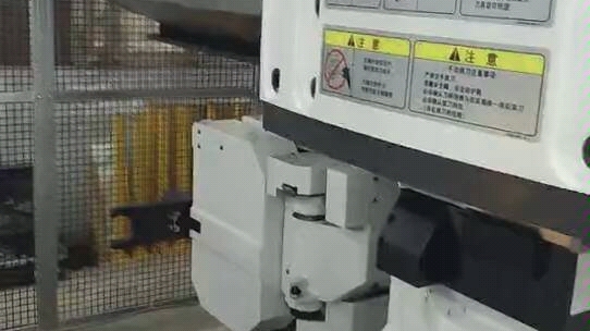 (万向角度头ATC调试)OKUMA MCR A5C II龙形五面体加工中心