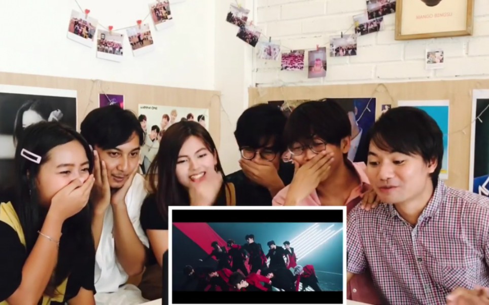 一群人看X1《FLASH》MV reaction反应