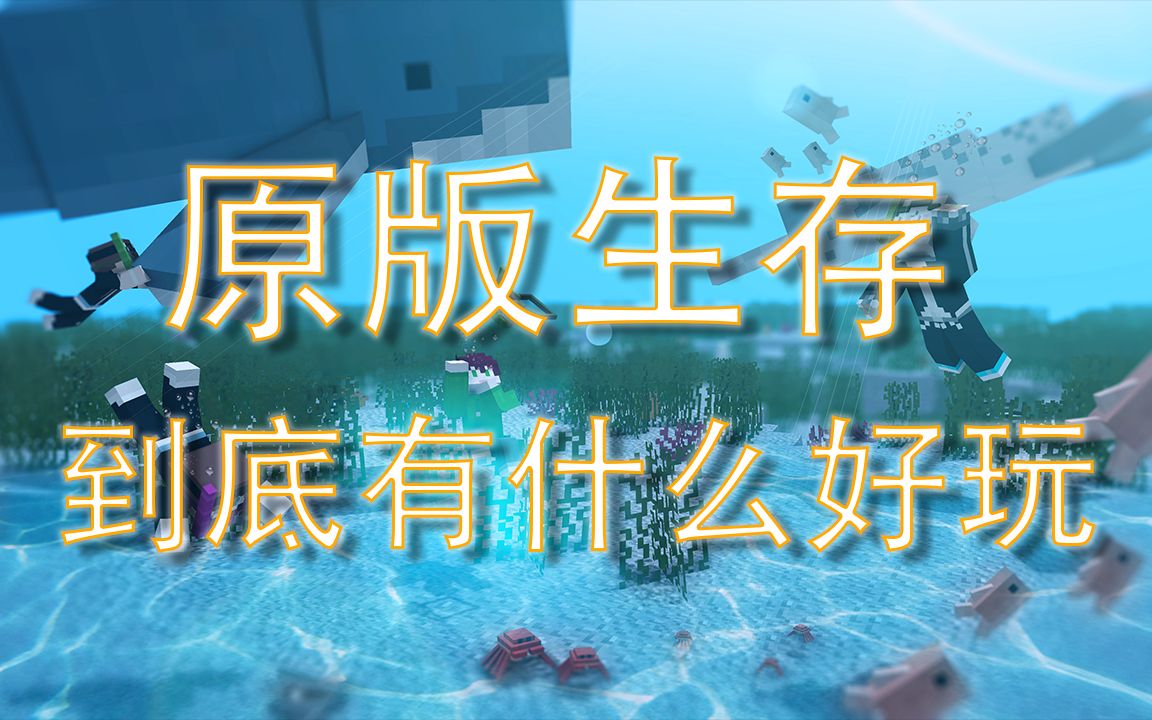 原版MC有什么好玩的?