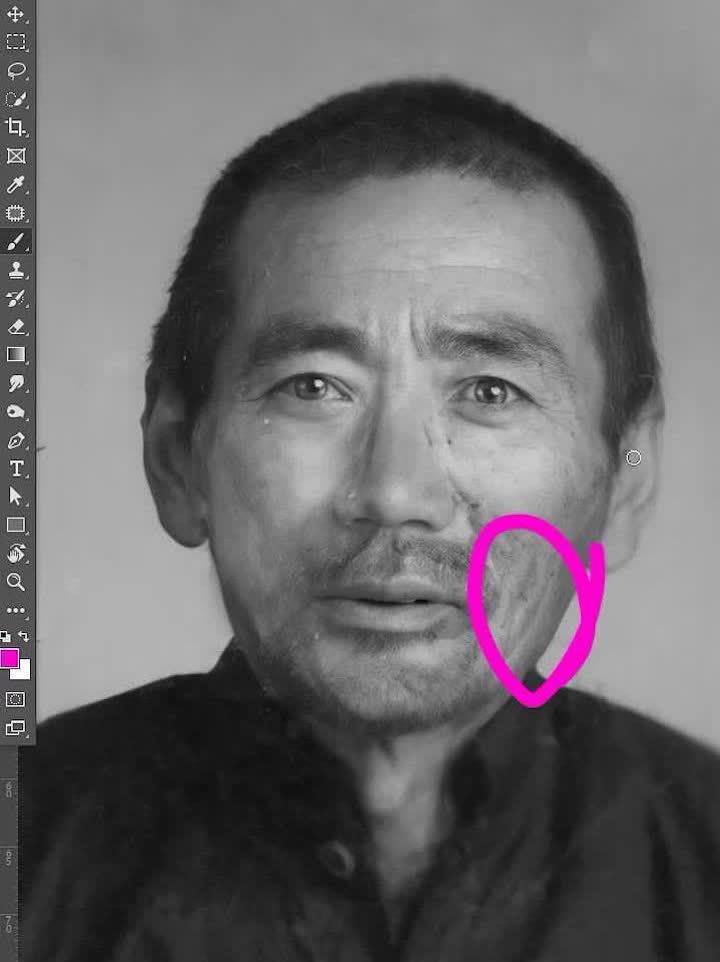 #老照片修复 #ps教程 #老照片修复教程 #ps修复老照片教程 #老照片...