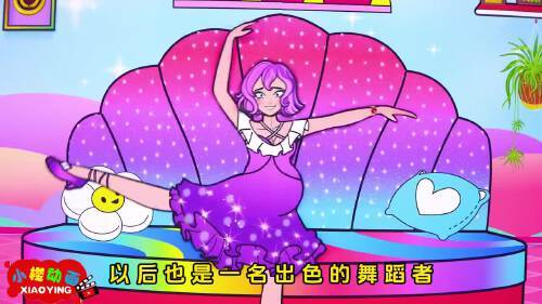 剪纸动画:残疾女孩被好心的乞丐爸爸辛苦养大,用假肢实现舞蹈梦
