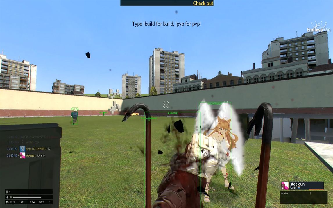 garry's mod(盖瑞模组)|当你遇到沙雕老外并请他听HOP♂