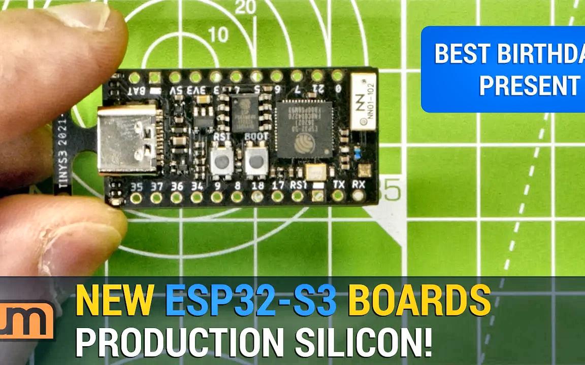 [Unexpected Maker] ESP32-S3从PCB到micropython