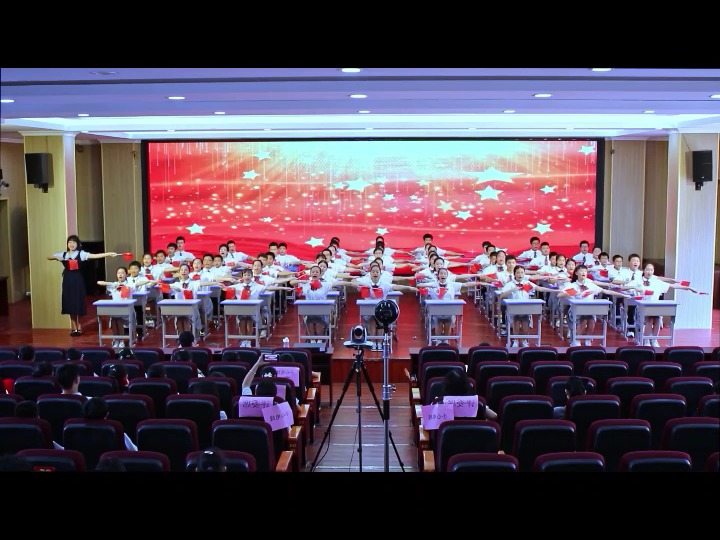 一等奖课桌手势舞《红星闪闪》中小学课桌操完整版,课桌舞教程简单...