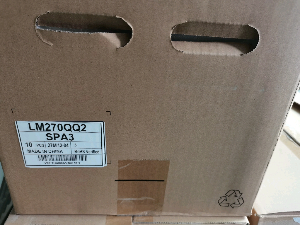 DIY显示器27寸5k60hz,LG全新原装面板型号:LM270QQ2-SPA3,私聊有...