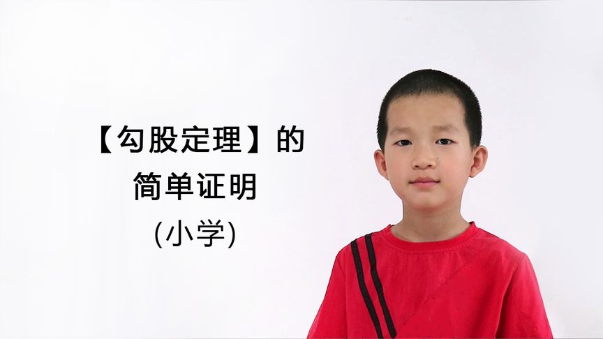 勾股定理的简单证明(小学)