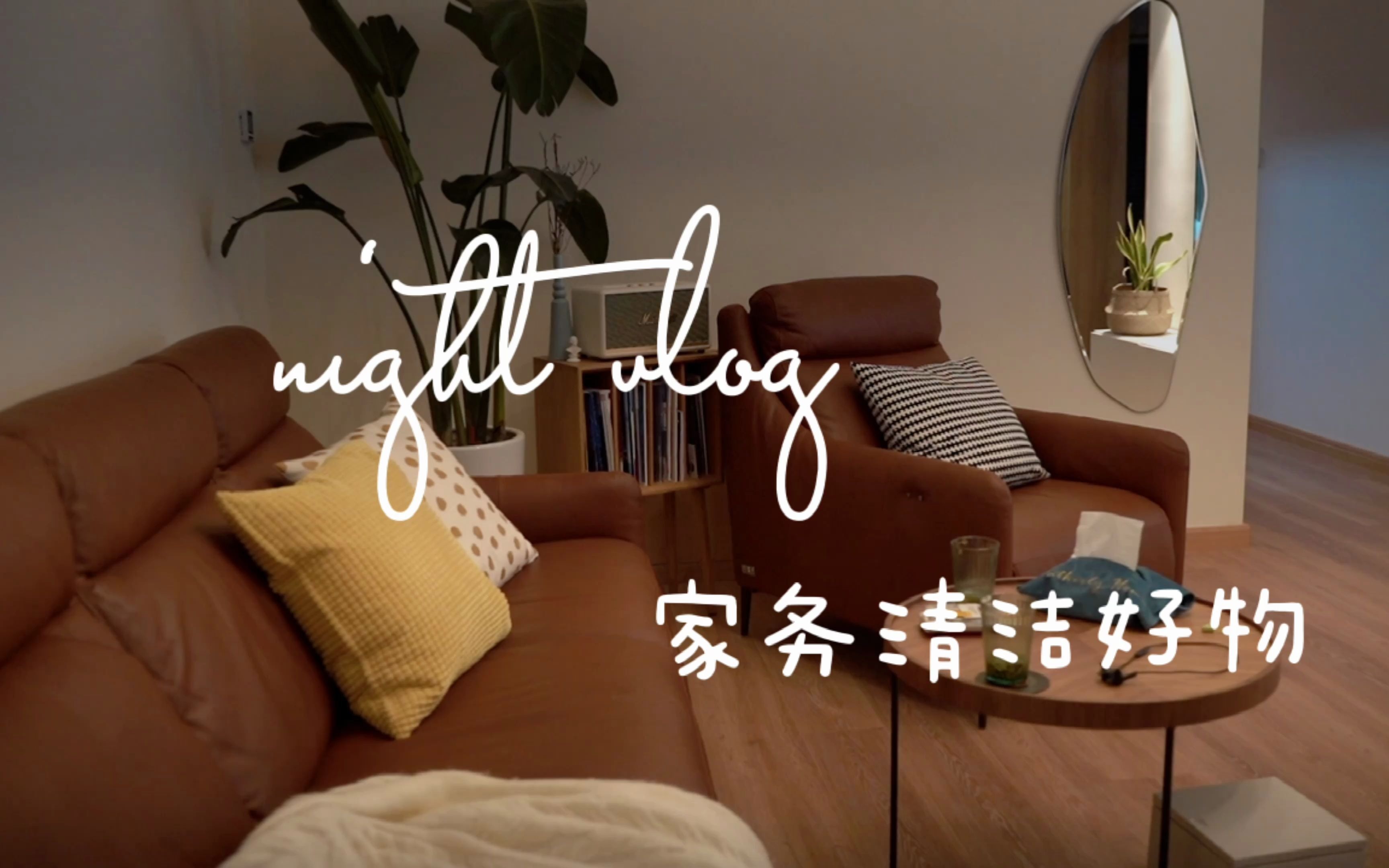 NightVlog|家务清洁是家的治愈(附清单)