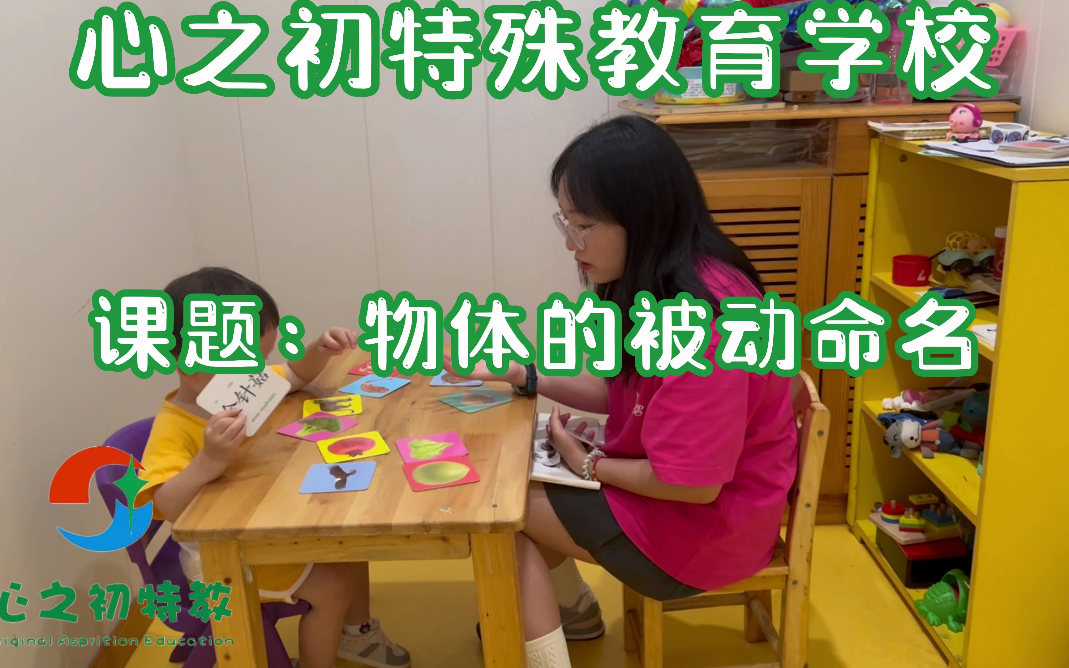 自闭症康复训练课题:物体的被动命名