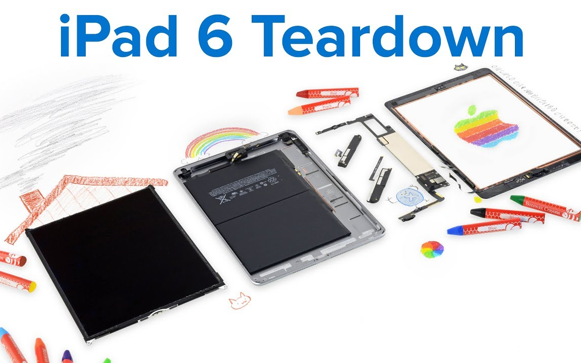 [iFixit拆解]iPad 6 拆解 官方中文翻译