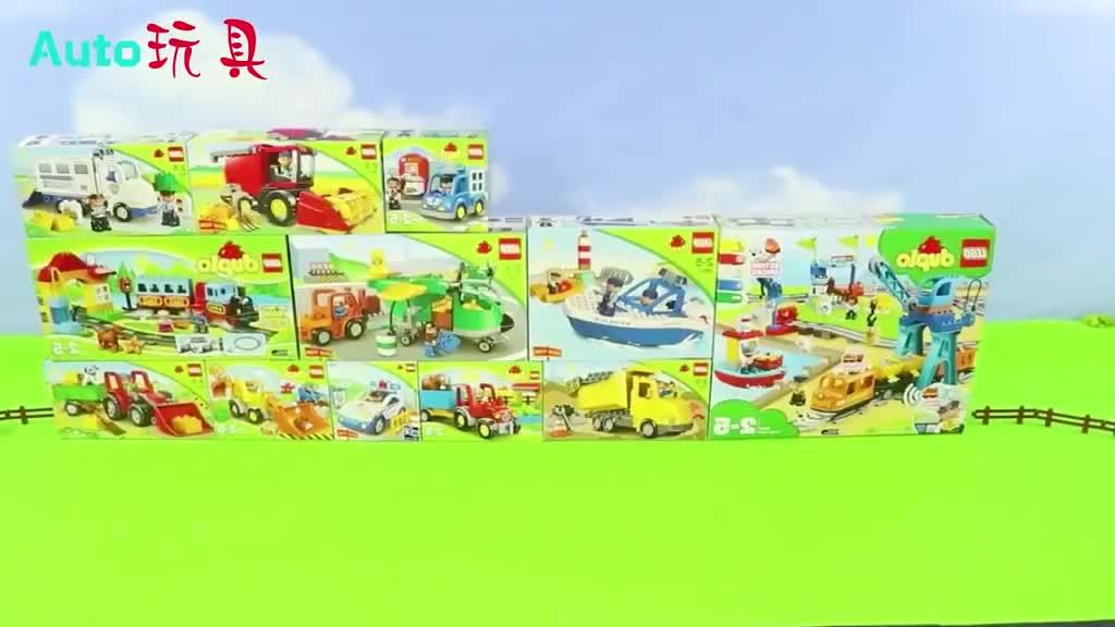 汽车动画片:挖掘机,拖拉机,消防车,垃圾车,警车!