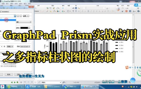 GraphPad Prism实战应用之多指标柱状图的绘制