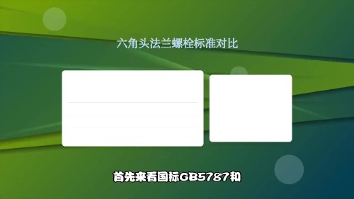法兰螺丝标准尺寸对照表