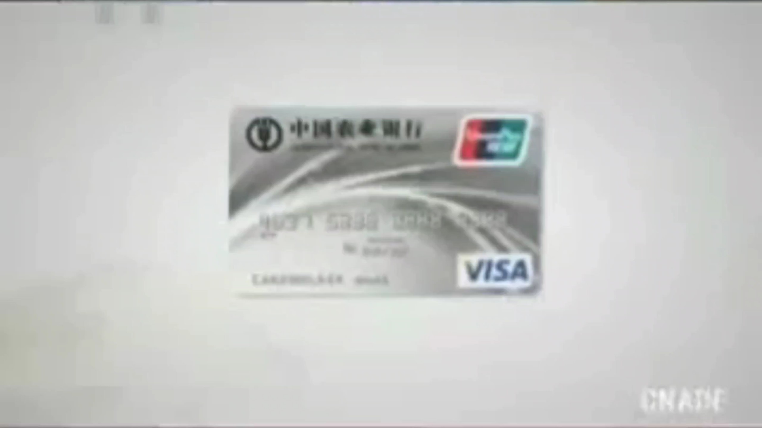 中国农业银行白金信用卡2012~2013年广告