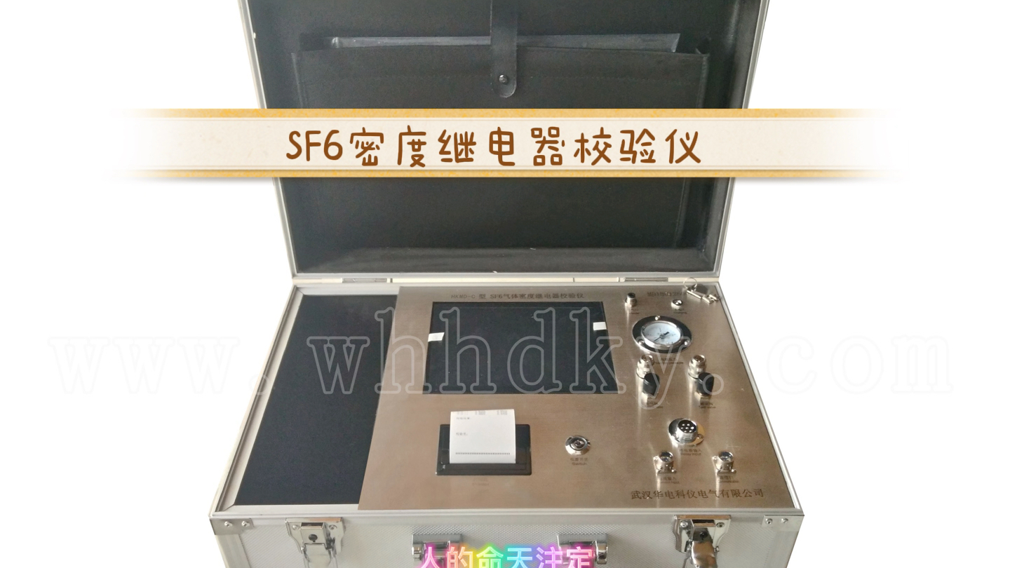 SF6气体密度继电器校验仪 可在任意环境温度下对SF6气体的压力进行...