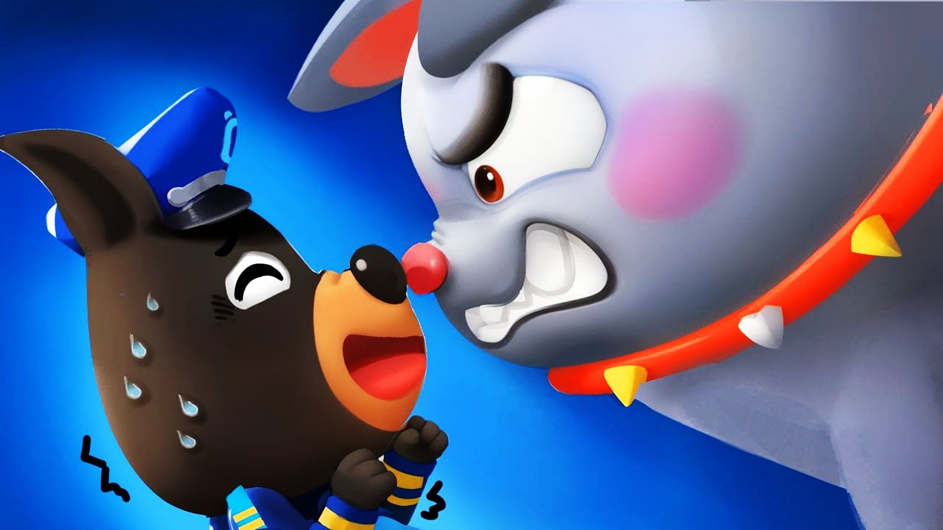 早教动画:拉布拉多警长提示:儿童安全注意事项,不要跟着不熟悉的宠物