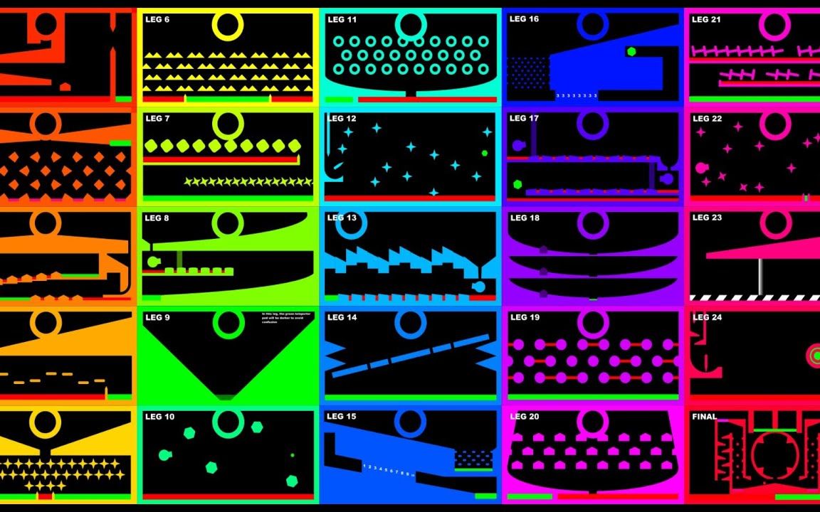 彩虹25关淘汰赛 Rainbow 25 Eliminations Marble Race in Algodoo