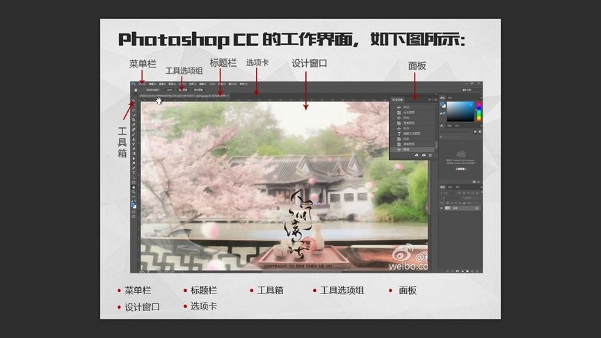 容老师的PS教室 1了解工作界面组件