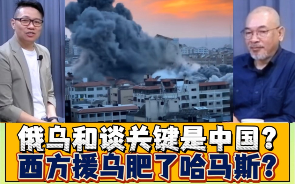 【台媒】俄乌和谈的关键是中国?西方援乌肥了哈马斯?