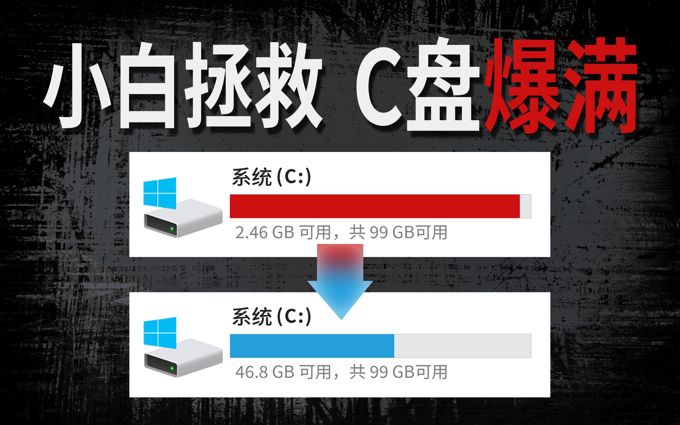 C盘爆满怎么办?8招电脑小白一看就会的清理攻略!