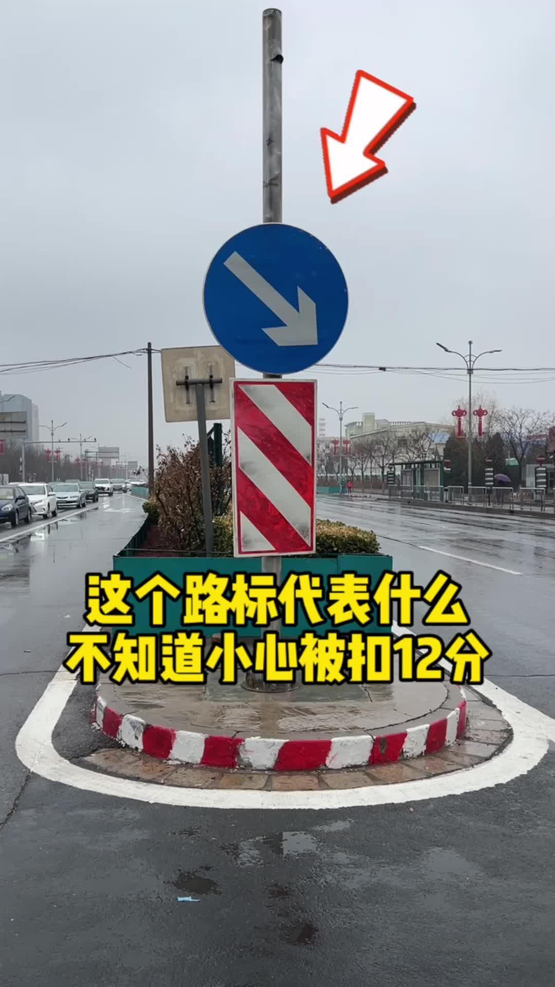 这个路标代表什么不知道小心被扣12分
