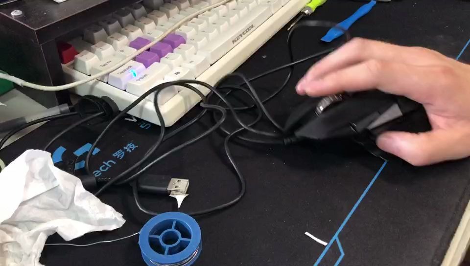 罗技【g502换微动】07-声音测试