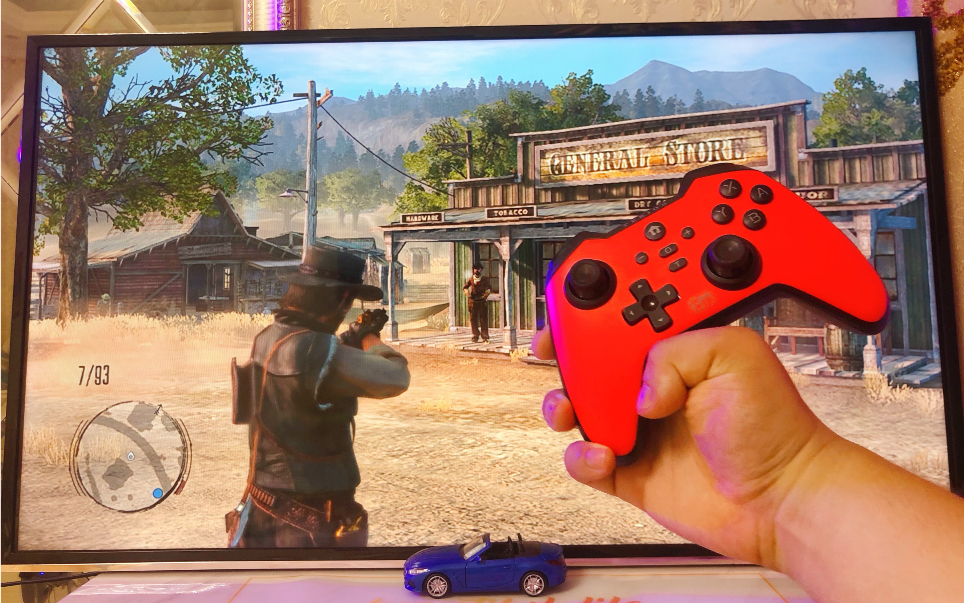 switch史诗级3A大作,荒野大镖客,画面堪称天花板,每一帧都是壁纸