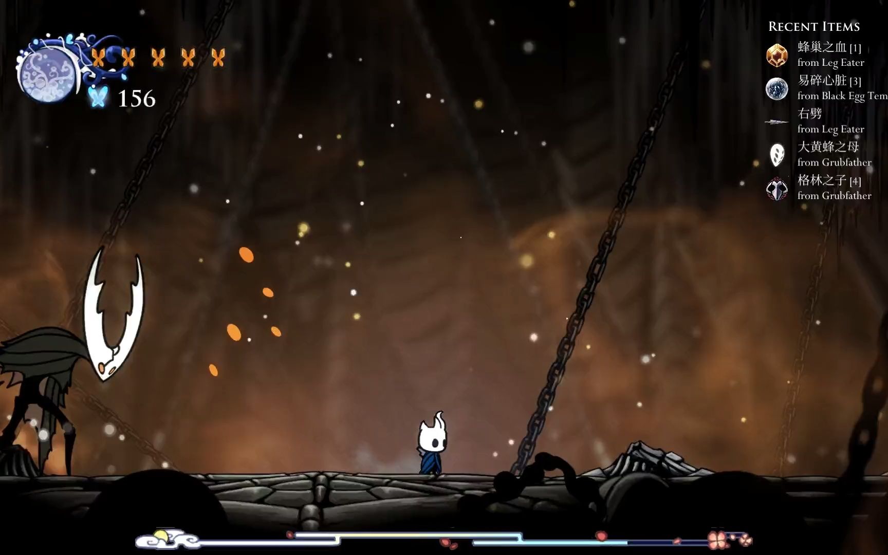 空洞骑士-0钉白波无聚集单边冲刺过黑卵圣殿前辈