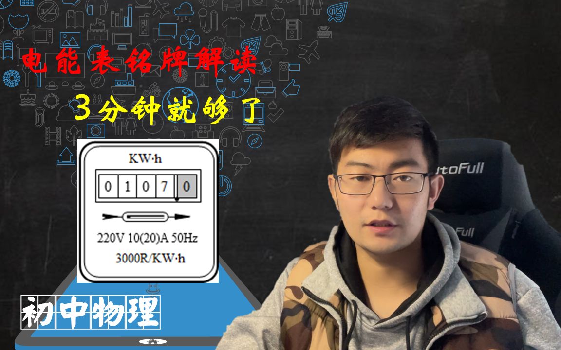 电能表铭牌解读,3分钟掌握一个中考考点,你学会了嘛